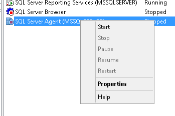SCCM | SQL Agent service is not running | The Blog